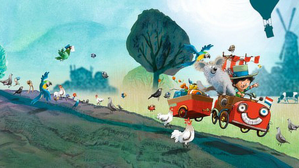Mini-expositie in de museumshop: Mark-Janssen, kinderboekillustrator ...