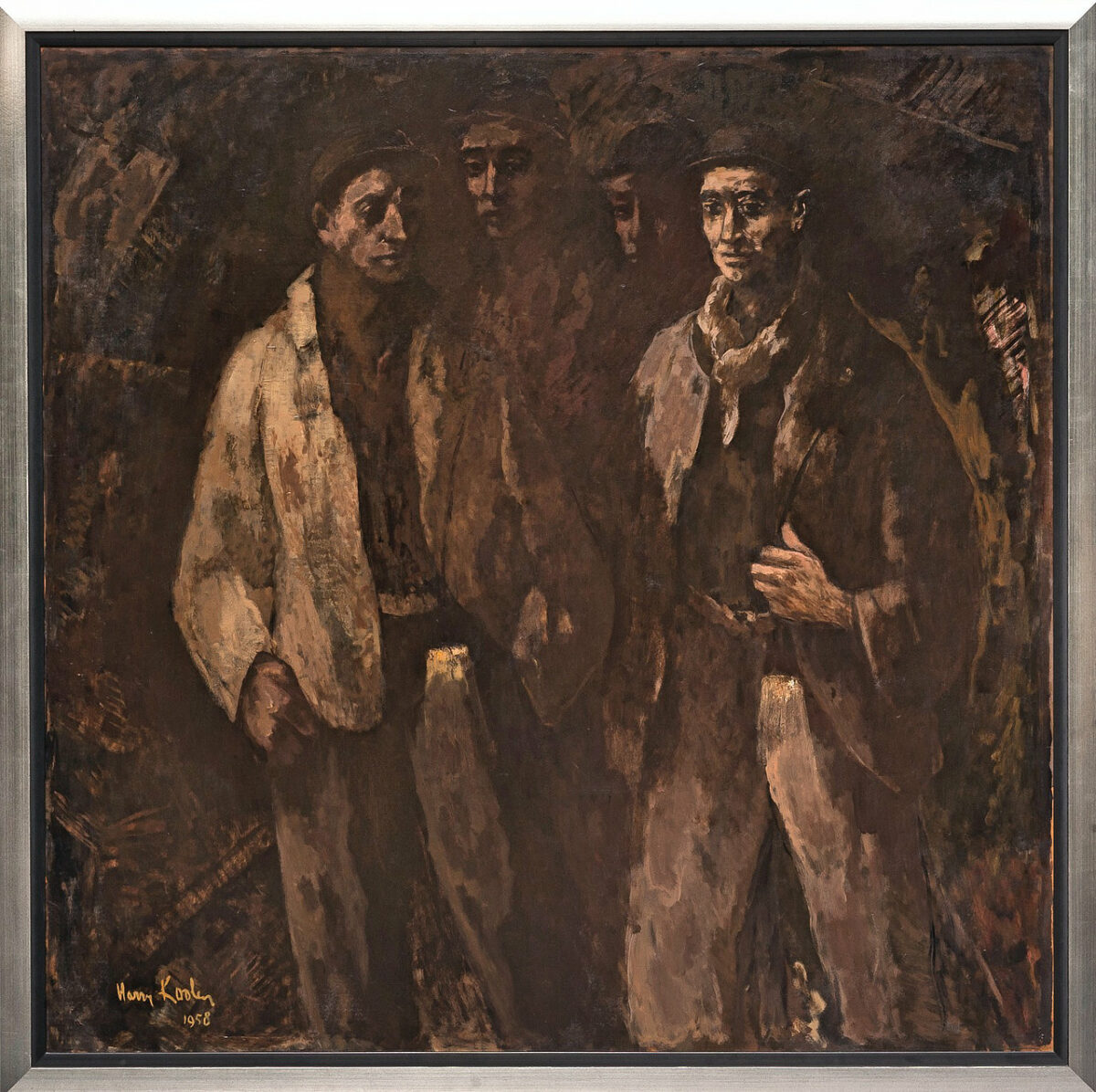 Uitgelicht: Harry Koolen – 'Mijnwerkers' - Museum Valkenburg